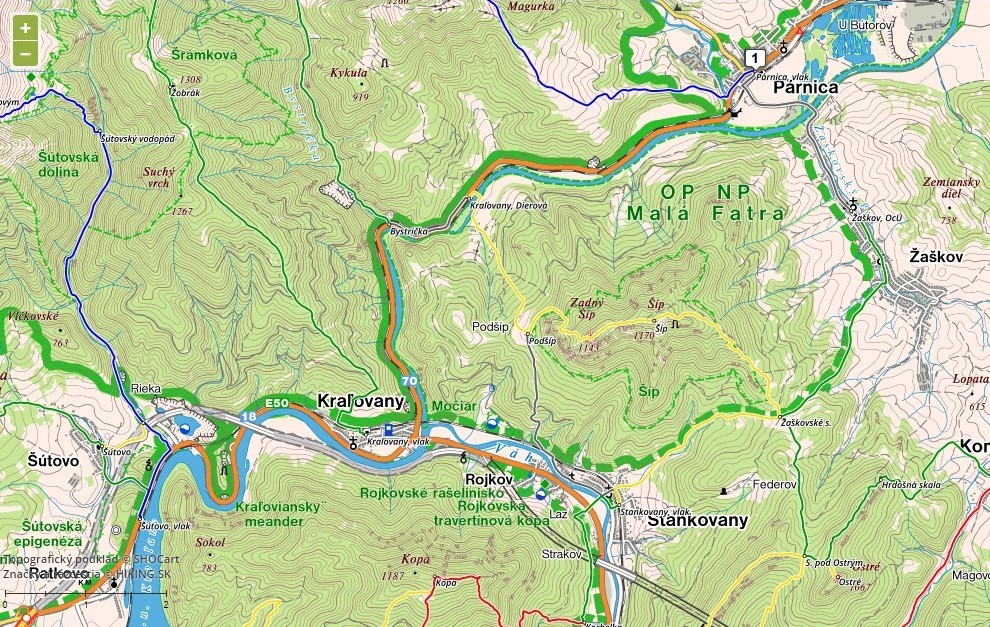 Okolie Párnice (Malá Fatra) | POTULKY